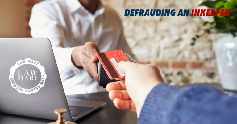 PC 537(a) – Defrauding An Innkeeper – law